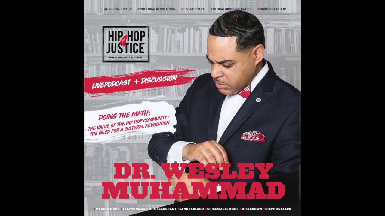 HIP HOP 4 JUSTICE LIVE! with Guest Dr. Wesley Muhammad - YouTube