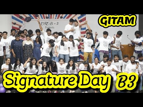 Gitam Signature Day Celebrations | GITAM HYDERABAD | CSE | 2018-2022 ...