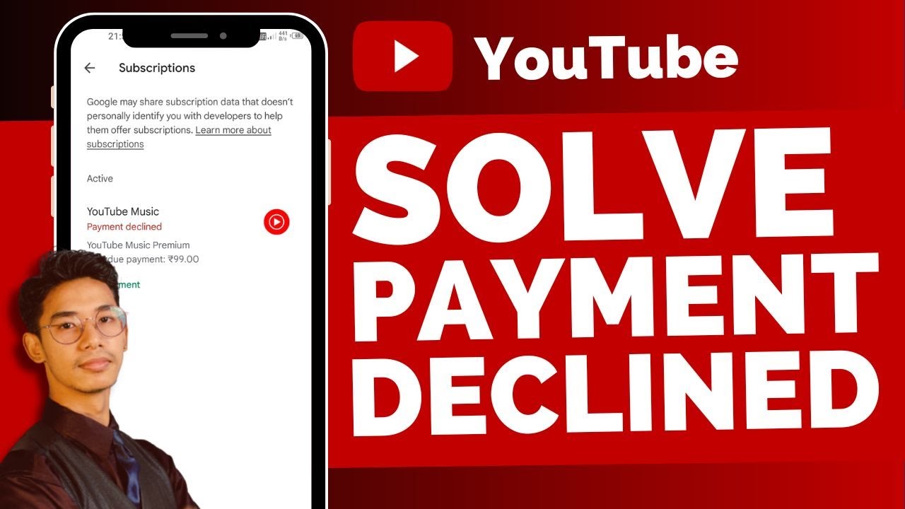 How To Solve YouTube Payment Declined ! - YouTube