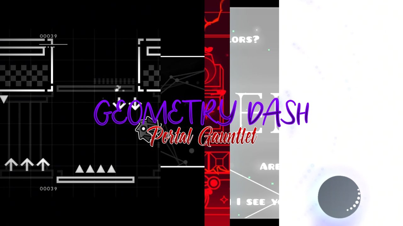 Geometry Dash - Portal Gauntlet - YouTube