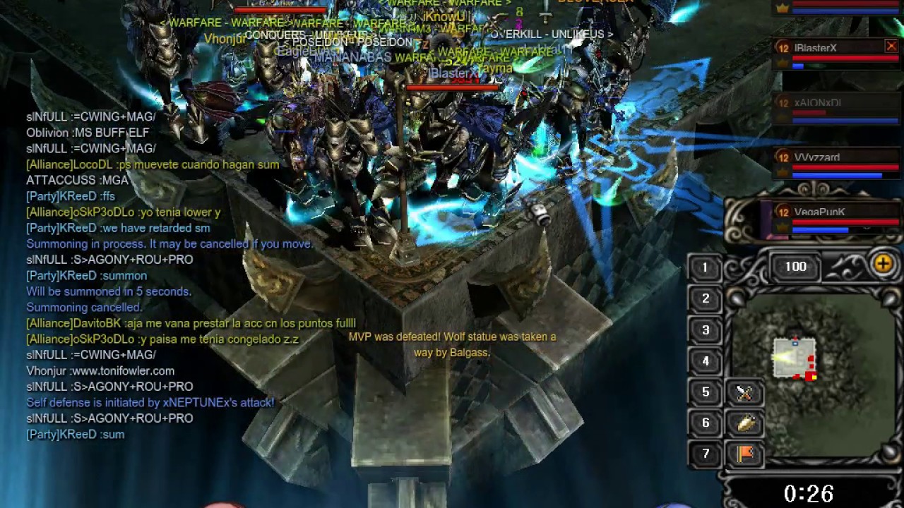 ZhyperMU Castle Siege | Back to Back Seal | WARFARE Alliance - YouTube