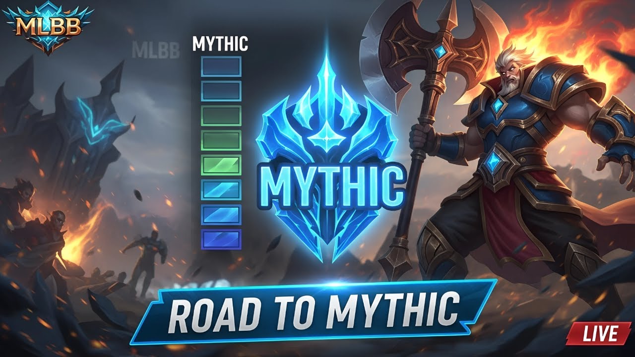 [LIVE]🔴 MLBB - ROAD TO MYTHIC #live - YouTube