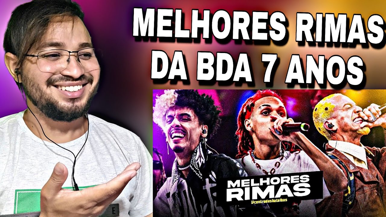 MELHORES RIMAS DA BDA 7 ANOS | L17 REACT - YouTube