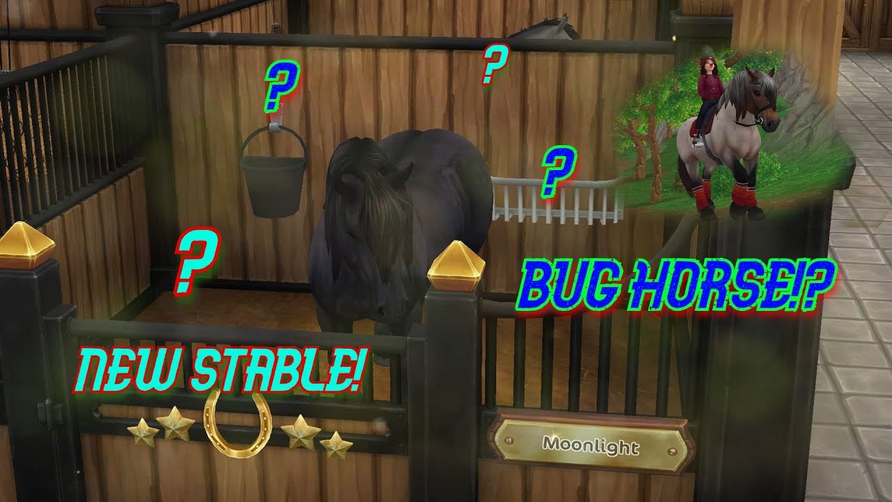 old stable vs new *what's wrong with the horse??* - YouTube