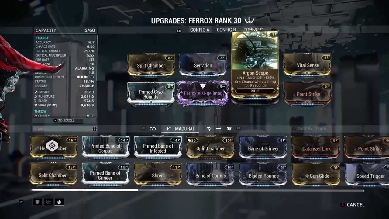 Pro Ferrox Build (Warframe) U20 - YouTube