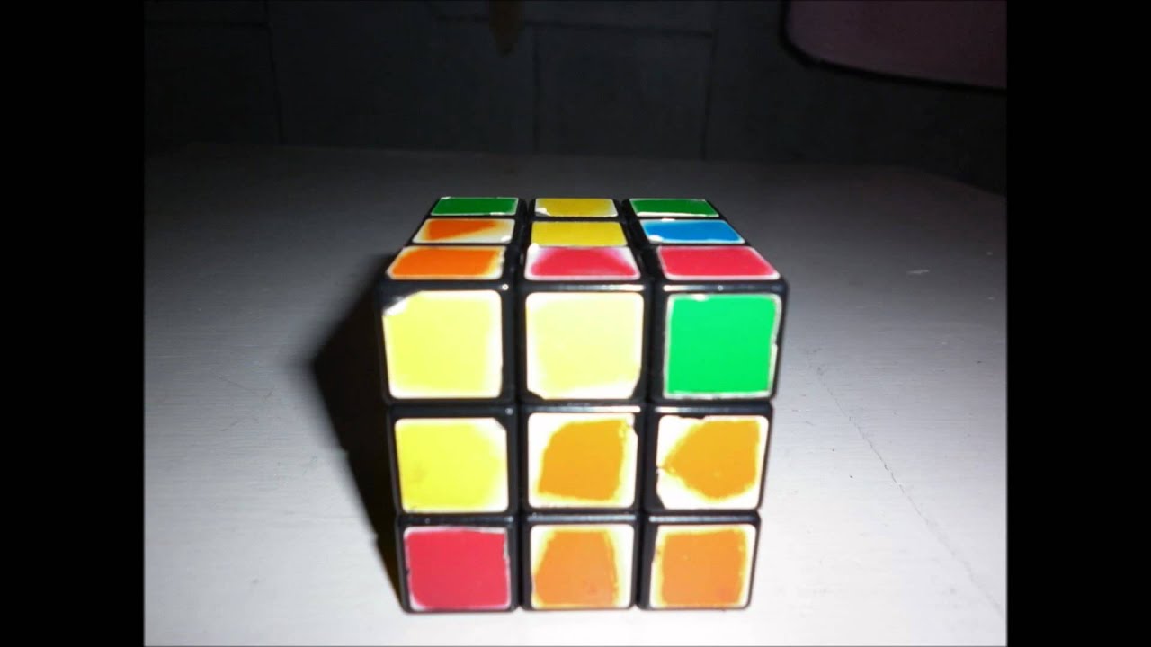 SOLVING RUBIK'S CUBE 3x3 USING F2L, OLL AND PLL - YouTube