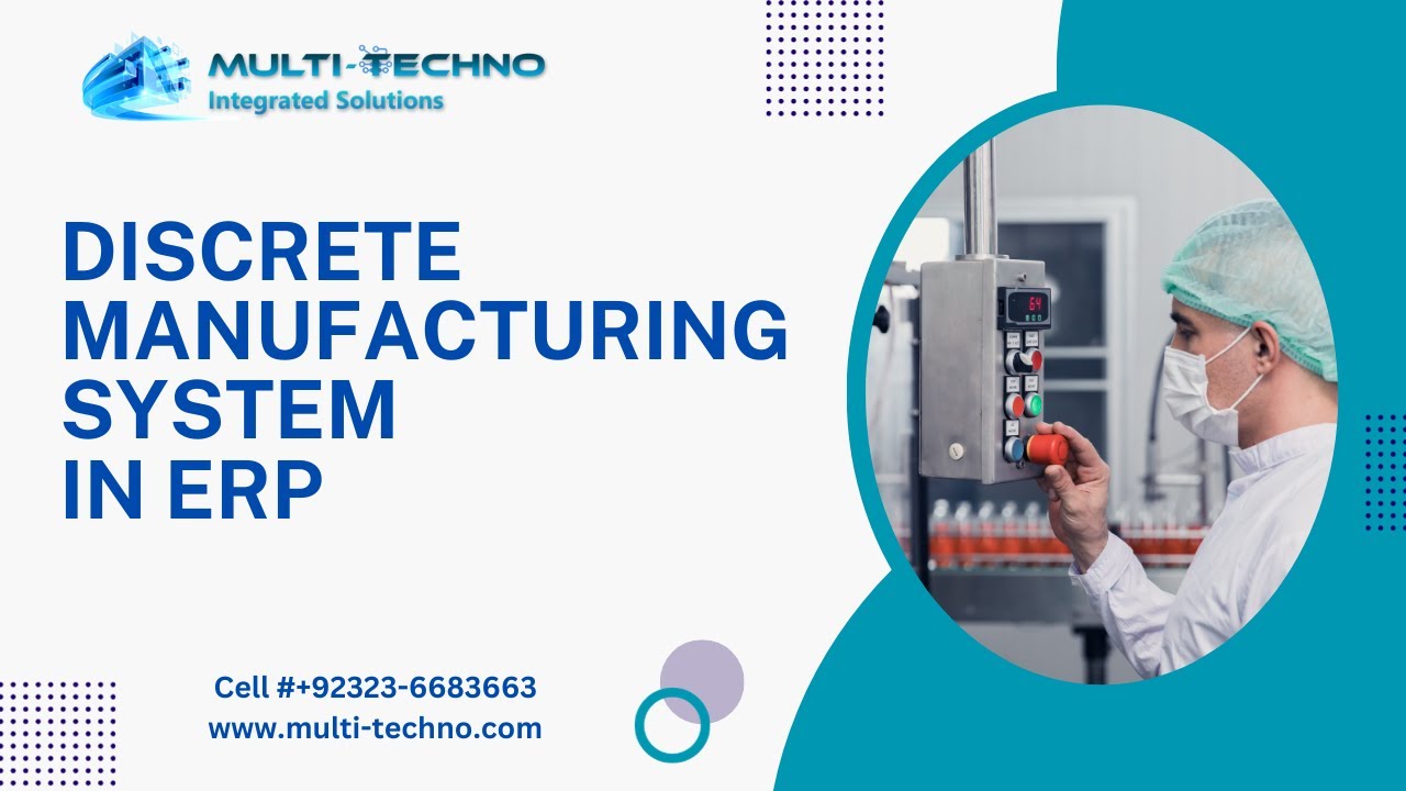 Discrete Manufacturing System in ERP Software - YouTube