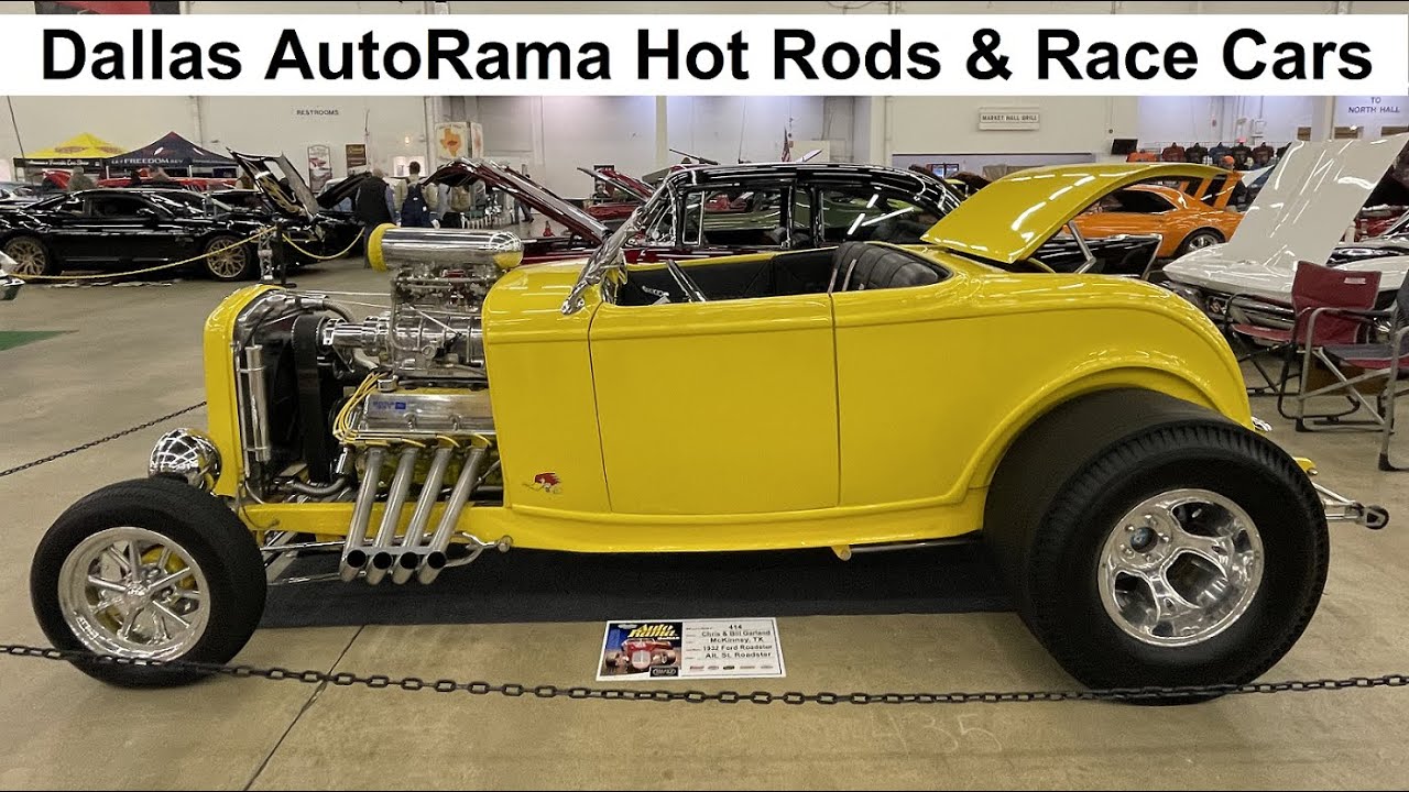 VERY Hot Rods & Race Cars at Dallas AutoRama 2023 | Part 4 of AutoRama ...