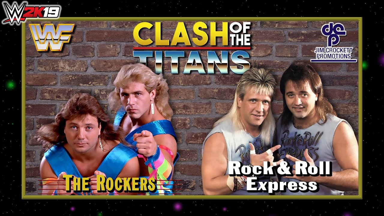 The Rockers vs Rock n Roll Express - Clash Of The Titans - WWE 2K ...