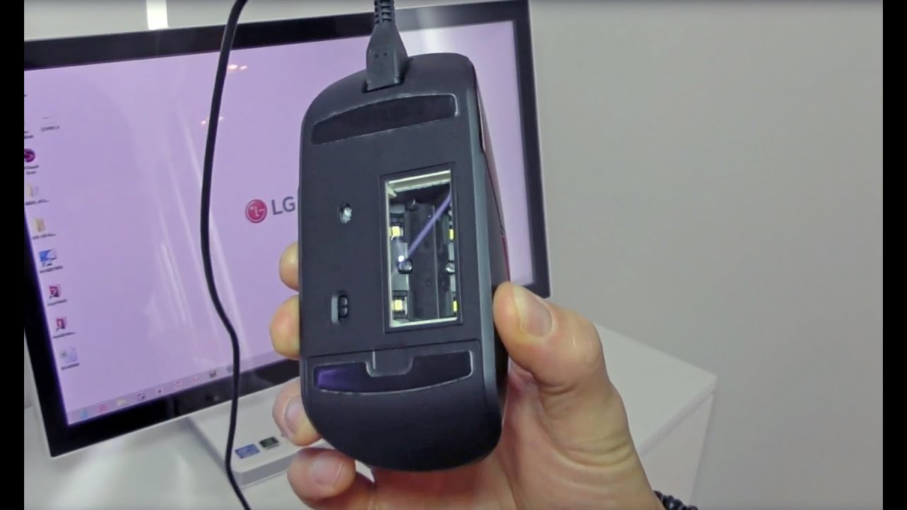 LG Mouse Scanner - En överraskande användbar kontorsmus - YouTube