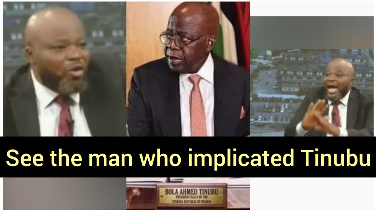 MUST WATCH: VIDEO IDENTITY OF A MAN WHO REVEALS TINUBU REDESIGNED HIS ...