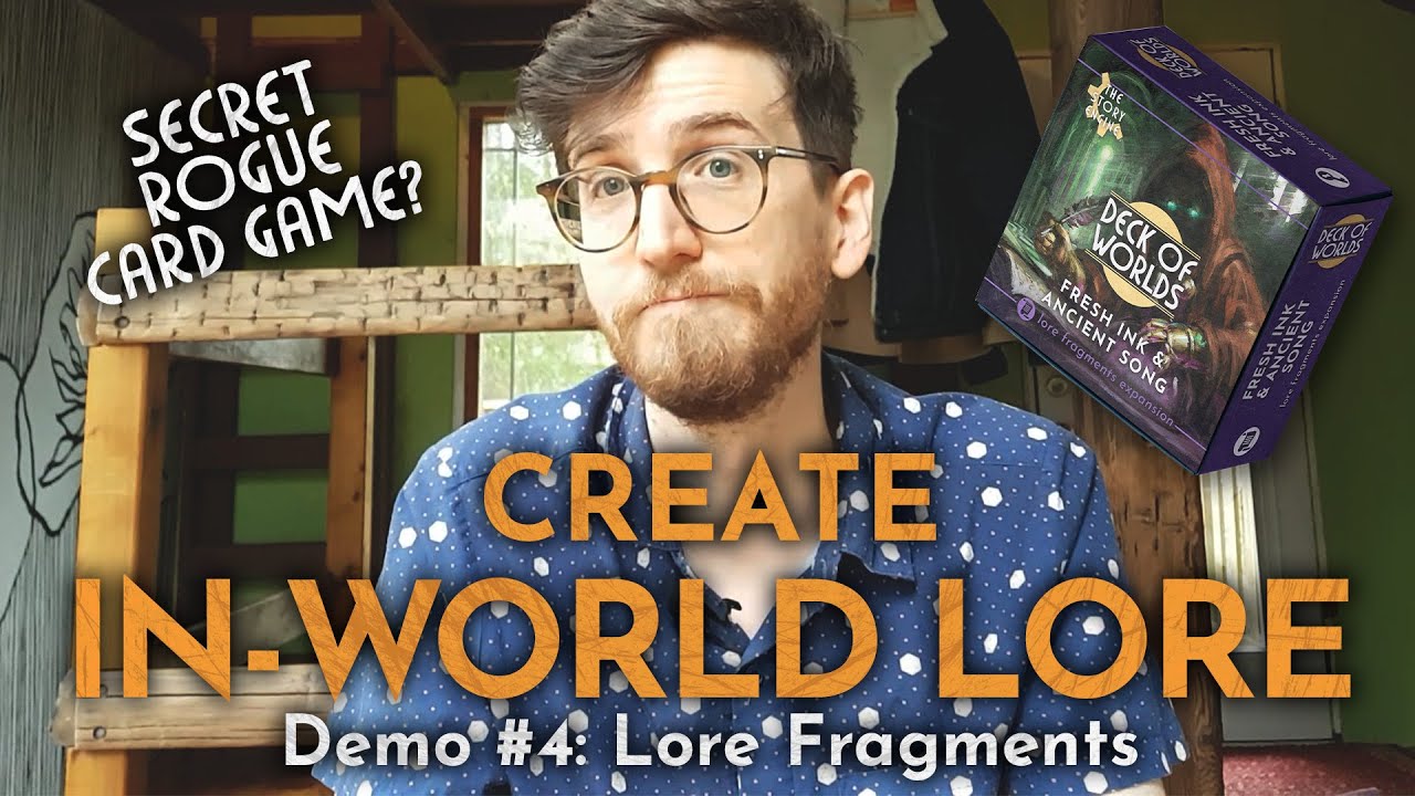 CREATE IN-WORLD LORE FRAGMENTS: How to worldbuild lore that makes your ...