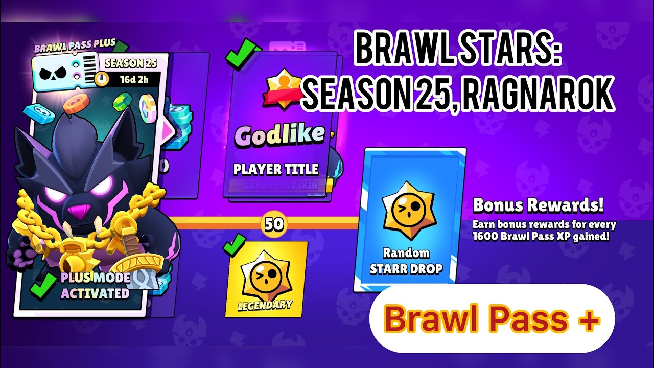Brawl Stars Season 25 Ragnarok Claiming The Brawl Pass Brawl Stars Fa Gaming Rbxand Youtube
