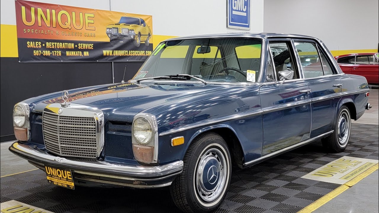 1971 Mercedes-Benz 220D Sedan | For Sale - YouTube