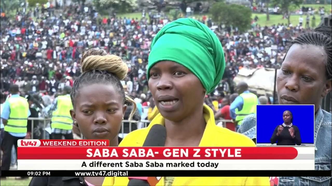 Thousands gather at Uhuru Park in Nairobi to mark Saba Saba Day - YouTube