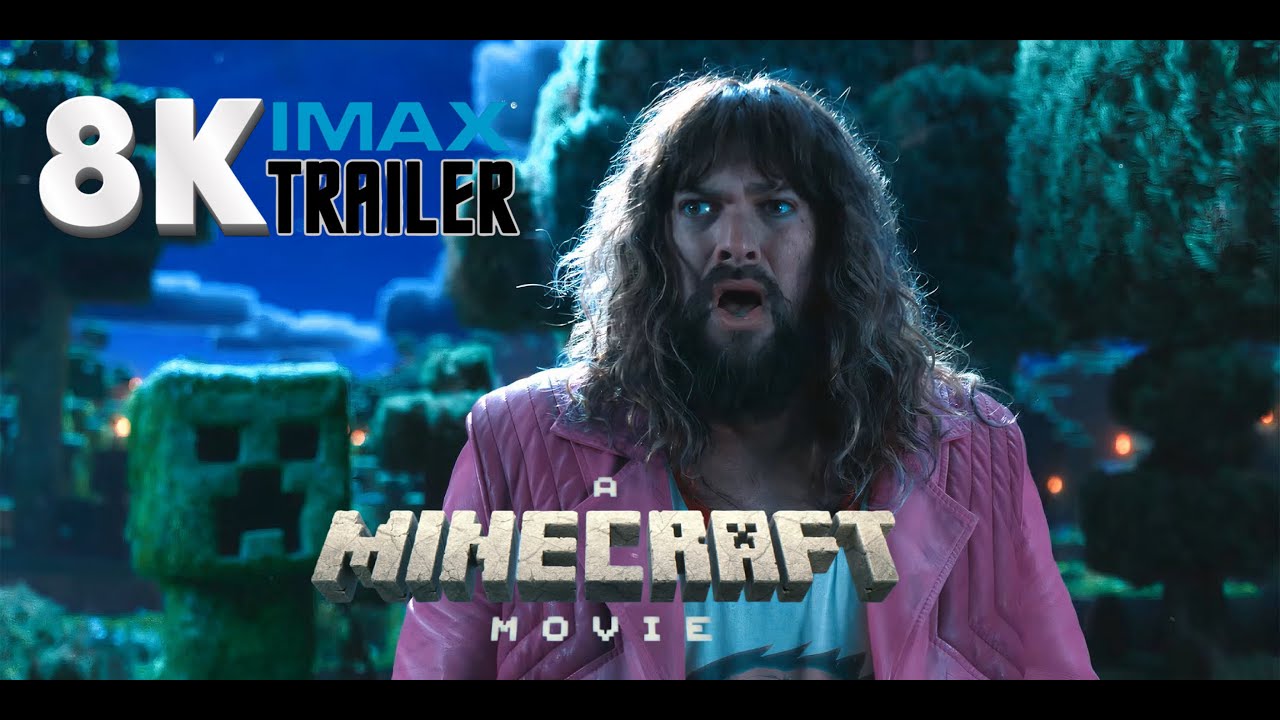 A MINECRAFT MOVIE (2025) IMAX Trailer [8K Ultra HD] | Upscale Engine ...