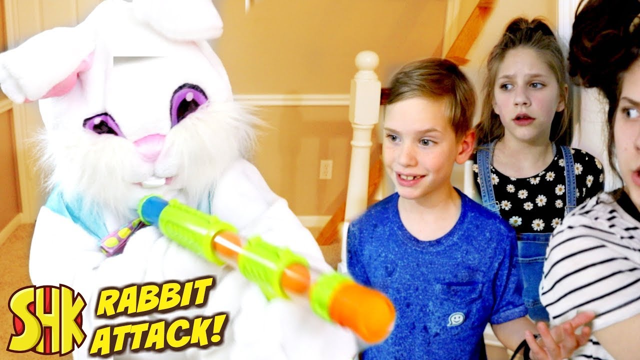 Movie Night Mischief: Rabbit Attack! with Peter Rabbit Movie - YouTube