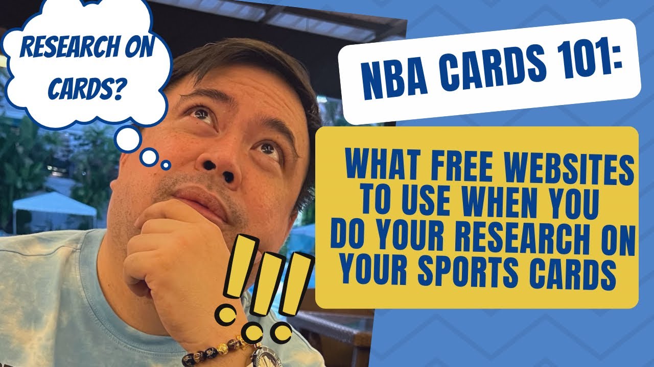 Sports Card Research? Here’s how! NBA Cards 101. What FREE websites to ...