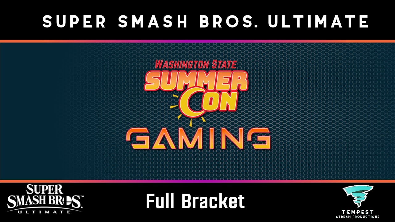Washington State SummerCon 2023 - Super Smash Bros Ultimate Bracket ...