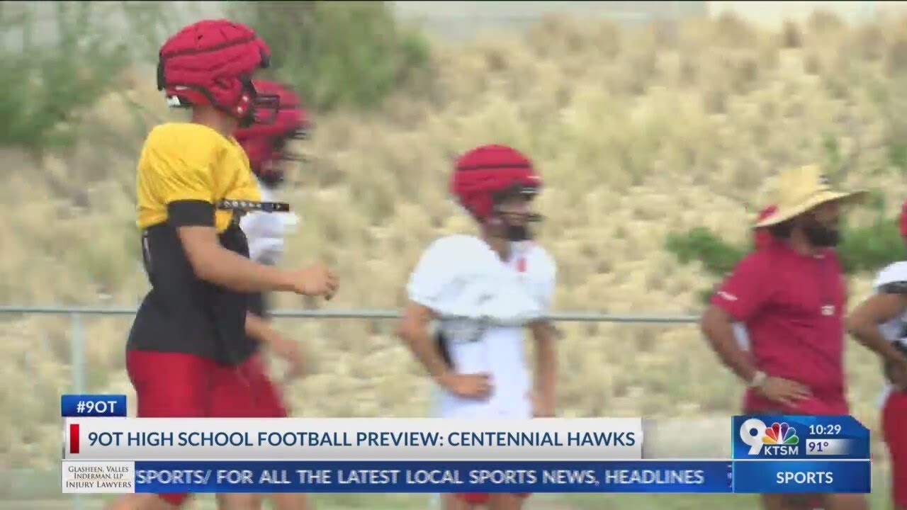 #9OT high school football preview: Centennial Hawks - YouTube