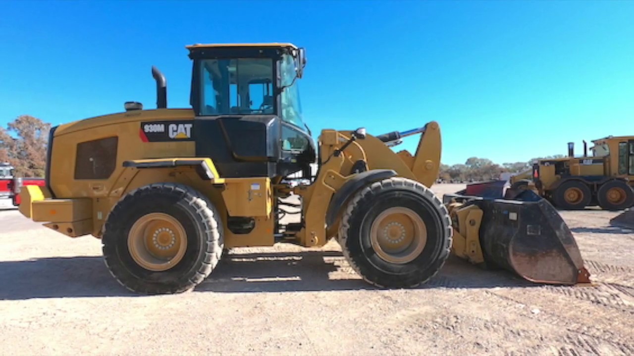 WHEEL LOADER 2015 CAT 930M #OKTG00378 - YouTube