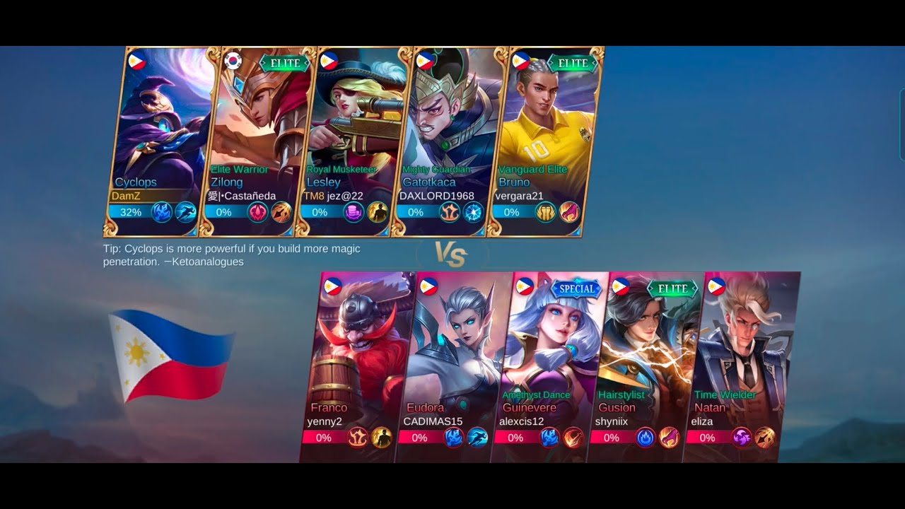 [GAMES][MLBB] Cyclops 0014 - YouTube