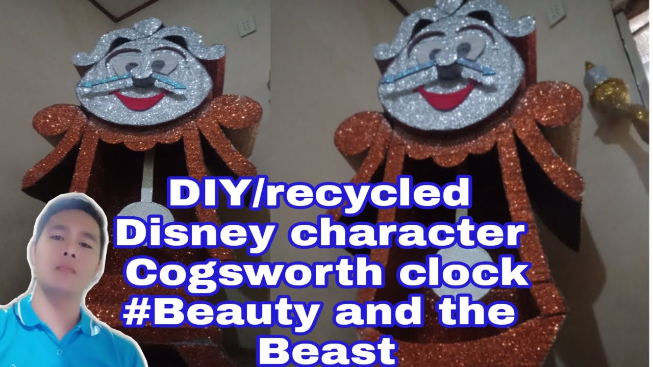 Disney Cogsworth Clock