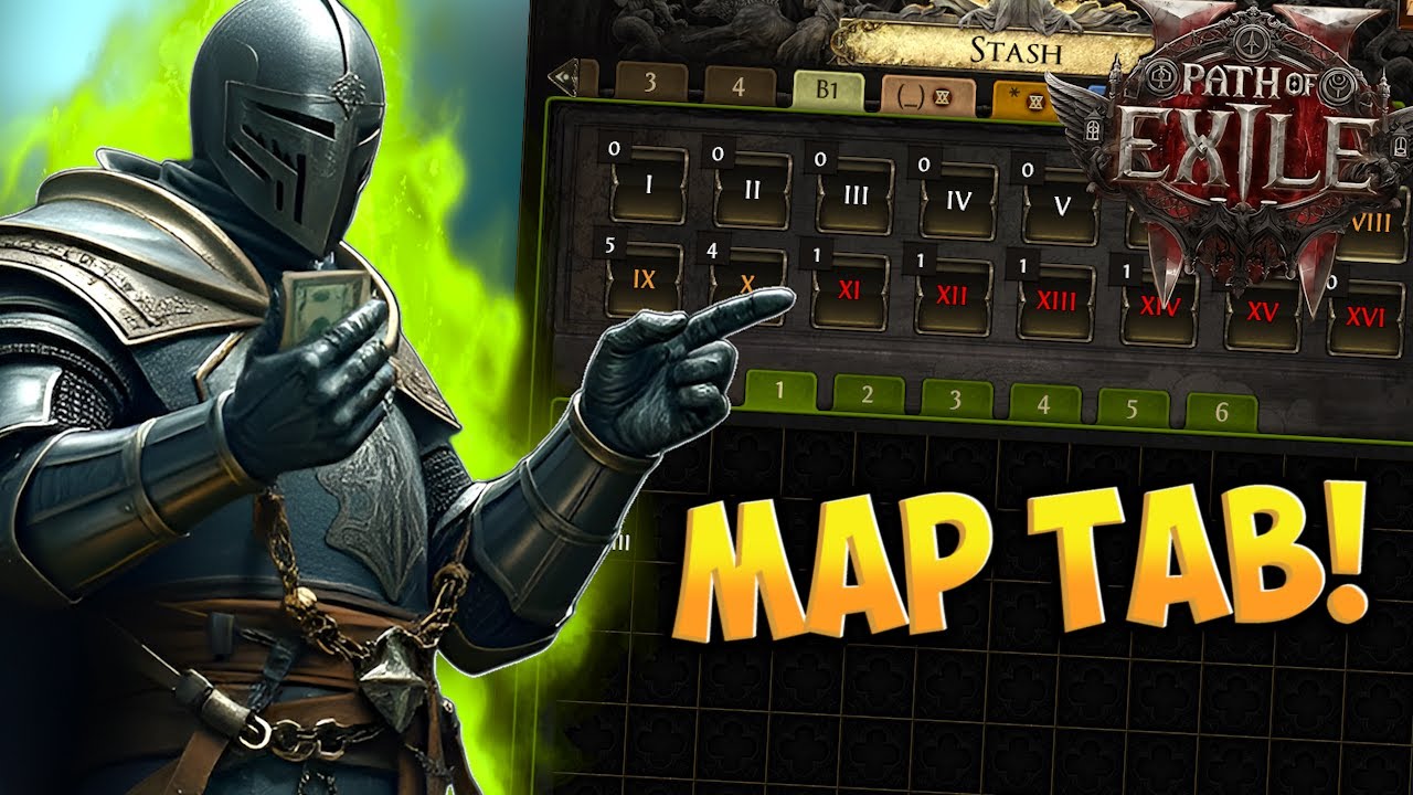 POE2 MAP STASH TAB IS HERE! | Path of Exile 2 Map Tab Explained - Why it.. Sucks!? - YouTube