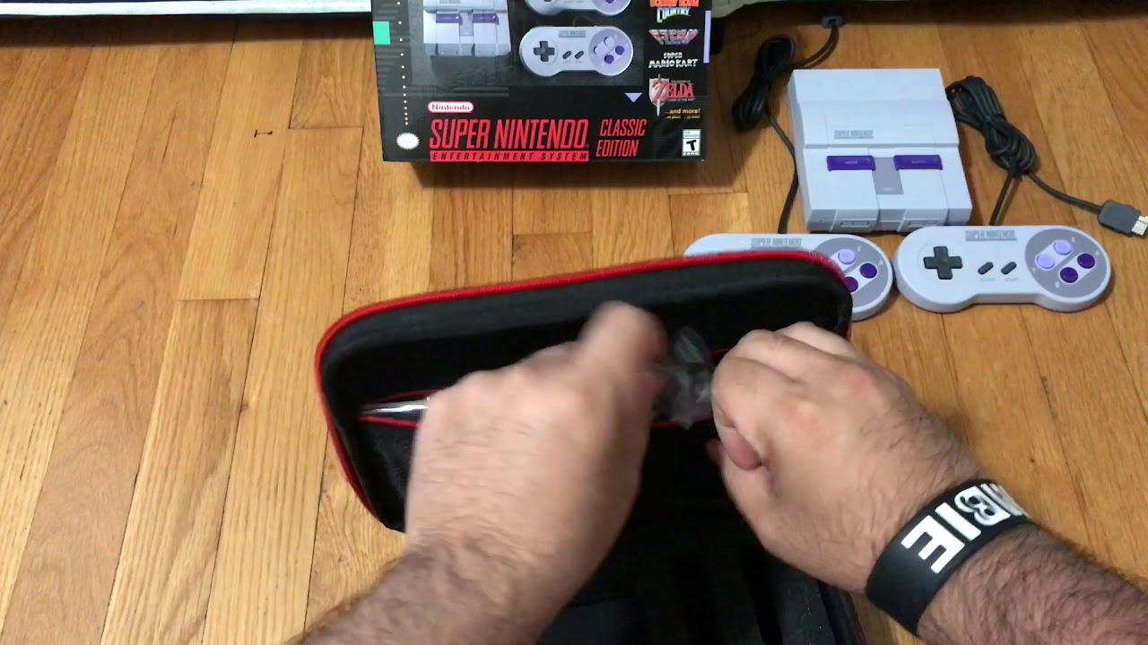 Super NES Classic Mini Case – Younik Hard Travel Carrying Case - YouTube