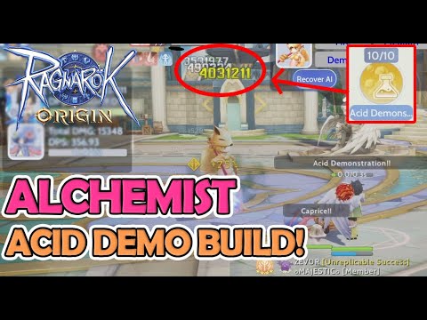 ALCHEMIST ACID DEMO BUILD! EQ, CARD, SKILL, SIGIL! COBA TES DMG! WORTH ...