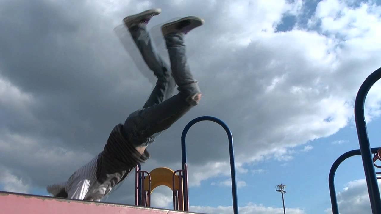 Painful Front Flip Fail! - YouTube