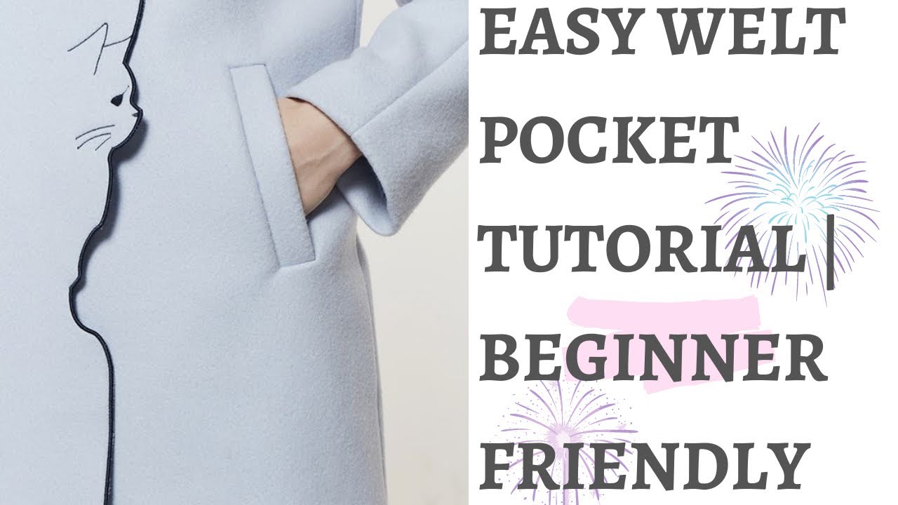 STEP BY STEP WELT POCKET TUTORIAL - YouTube