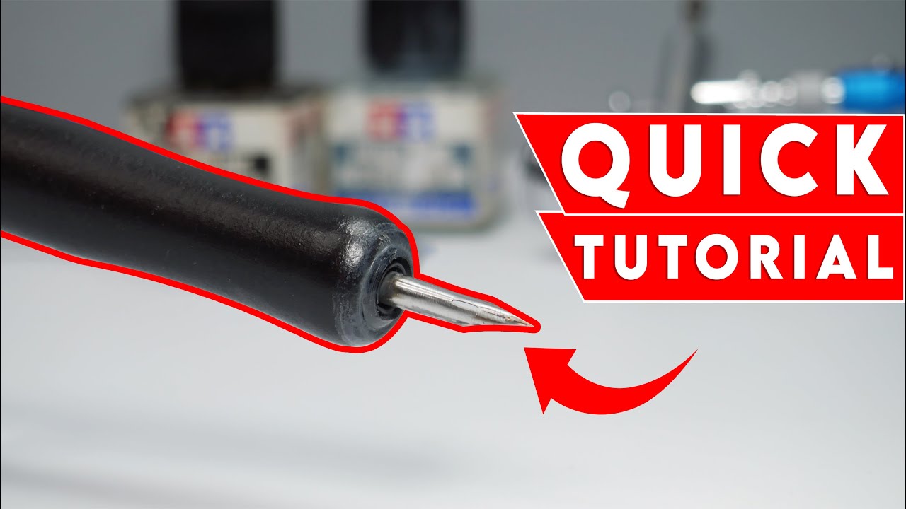 HOW TO PANEL LINE A GUNDAM - Quick Tutorial - YouTube