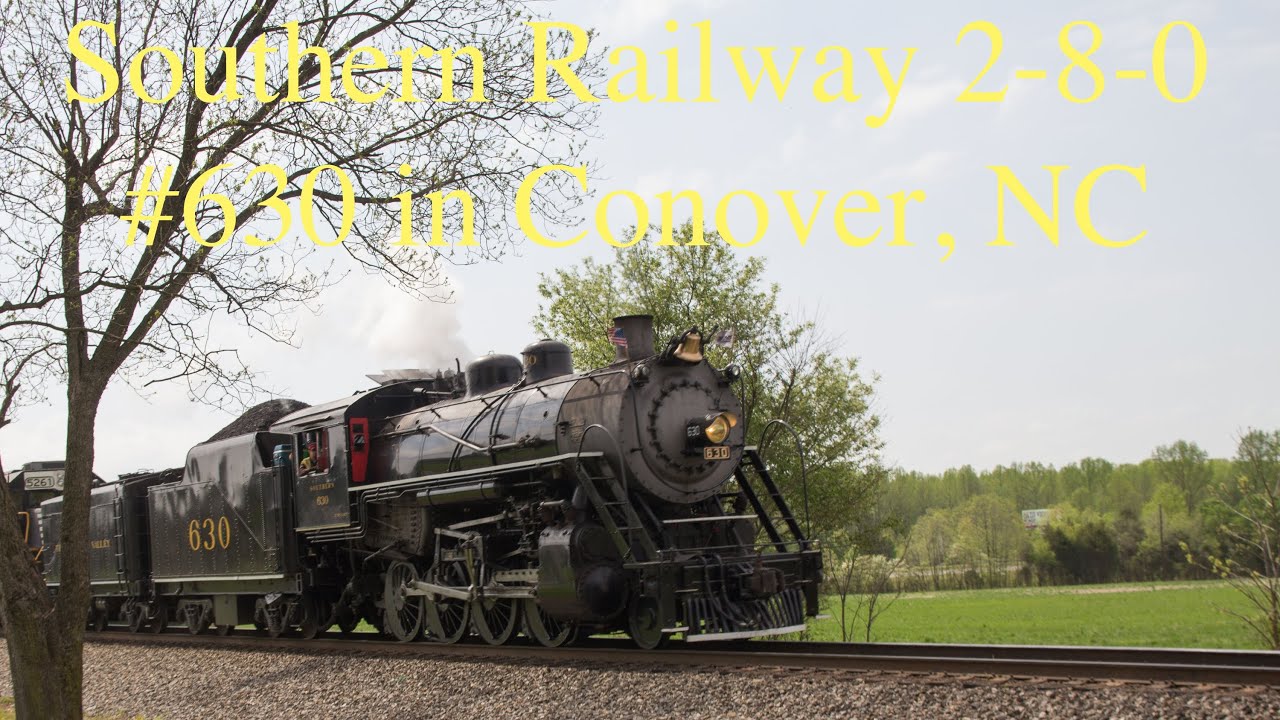 Southern Railway #630 on the S-line. - YouTube