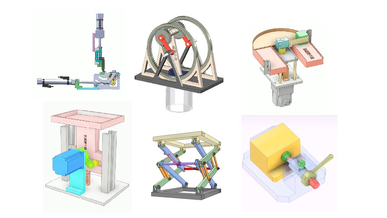 AMAZING MECHANICAL MOVEMENTS - PART 2 - YouTube