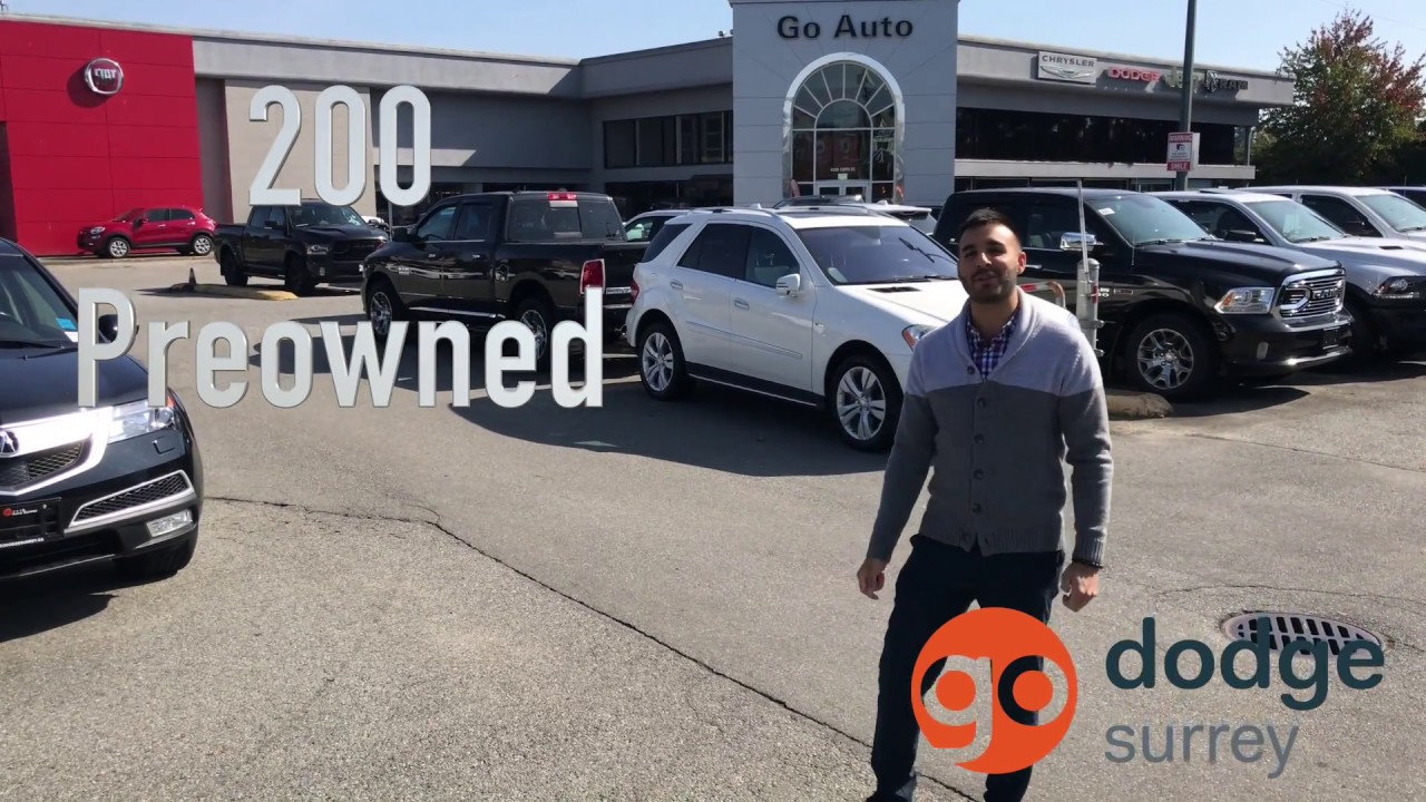 Go Dodge Preowned Inventory - Surrey Used Car dealership - YouTube