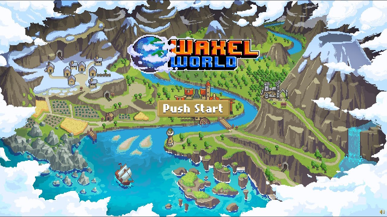 Play To Earn Blockchain Game on WAX: Waxel World Gameplay Trailer - YouTube