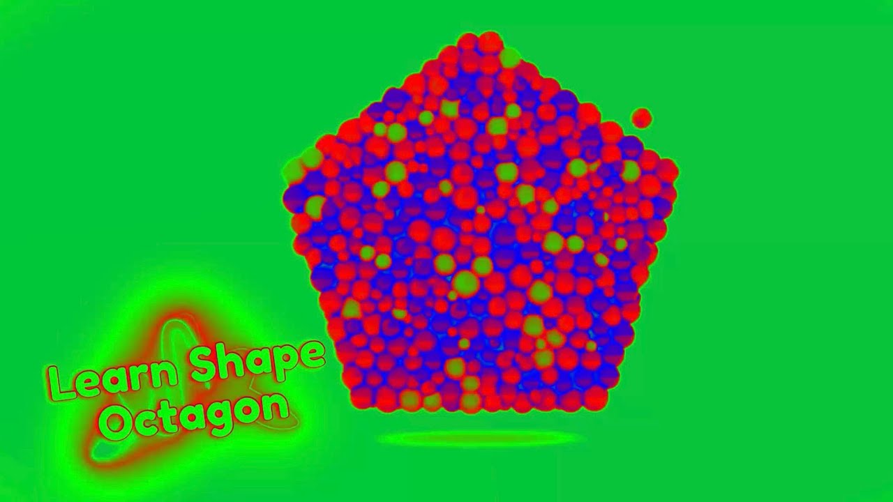 Learn Octagon Shape with 3D Colorful Candies Sponsored By Gamavision ...