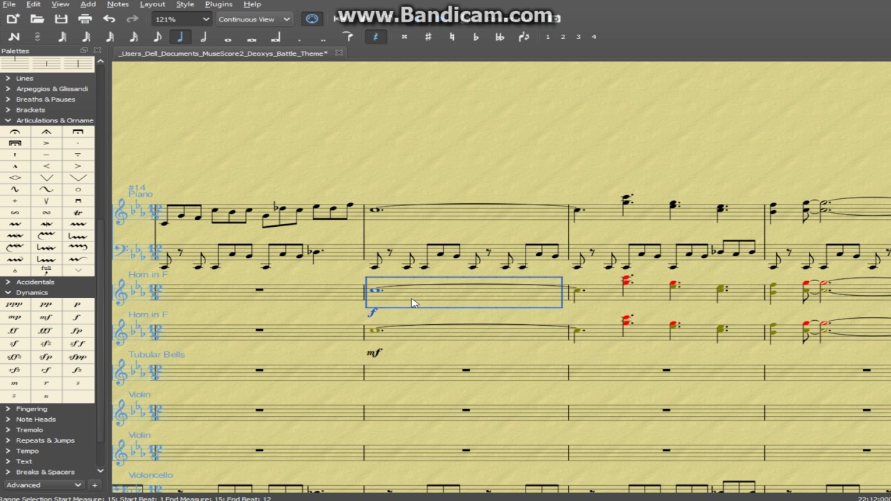 Orchestration: Battle Deoxys theme (In Progress) - YouTube