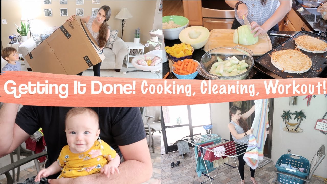 New Normal! Getting Stuff Done Staying Home! Cooking, Workout ...