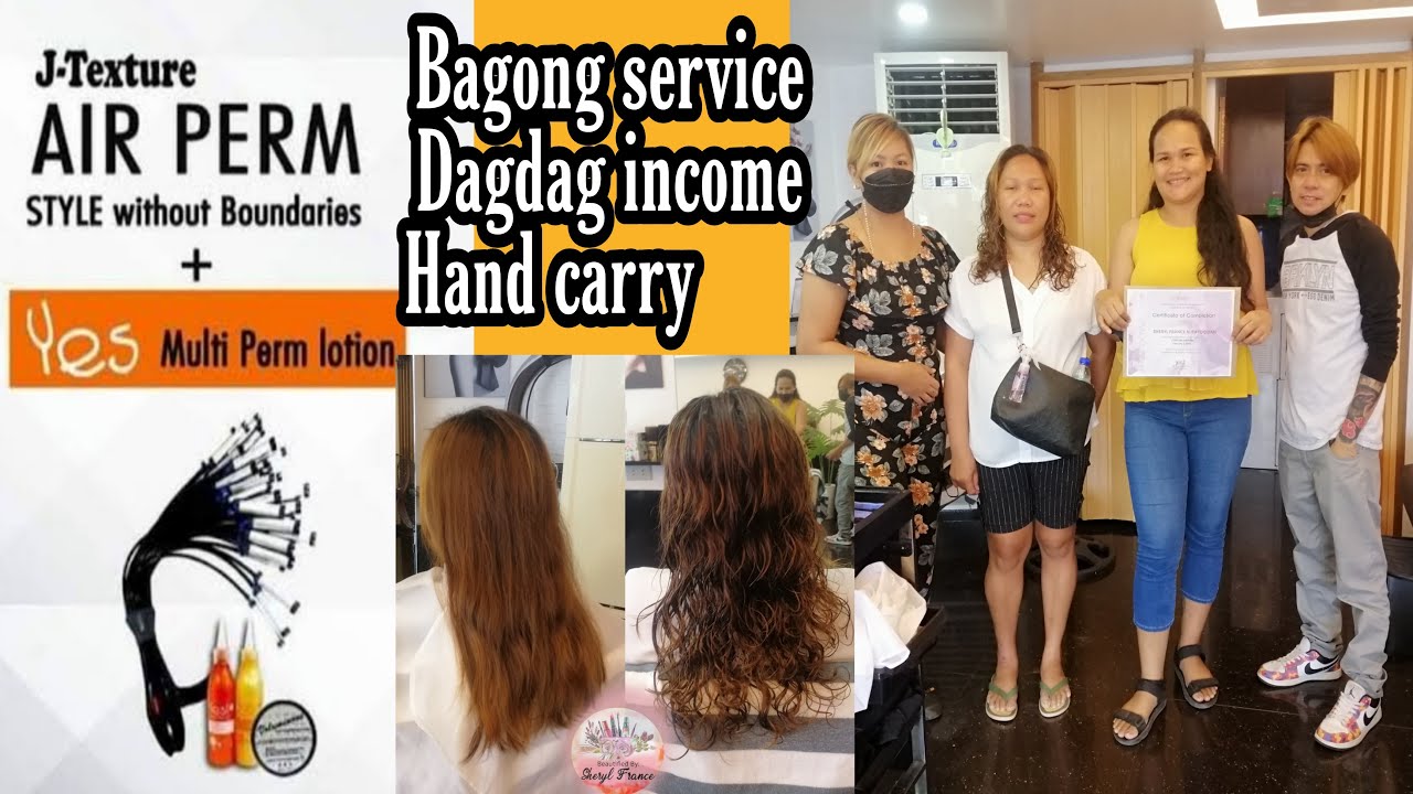 AIR PERM /J-TEXTURE AIR PERM + YES MULTI PERM LOTION /KOREAN AIR PERM ...