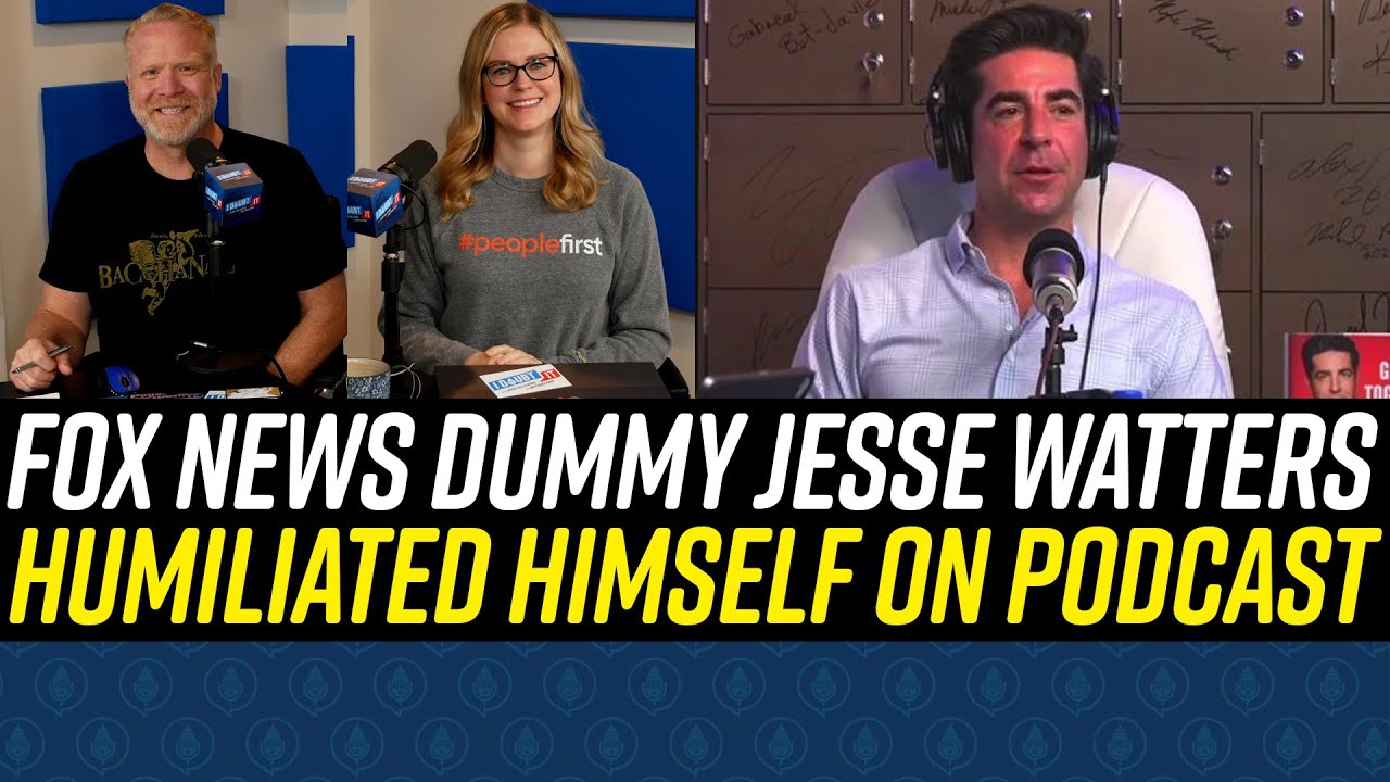 DUMBEST OF DUMB GUYS Jesse Watters Embarrasses Himself & Fox News ...