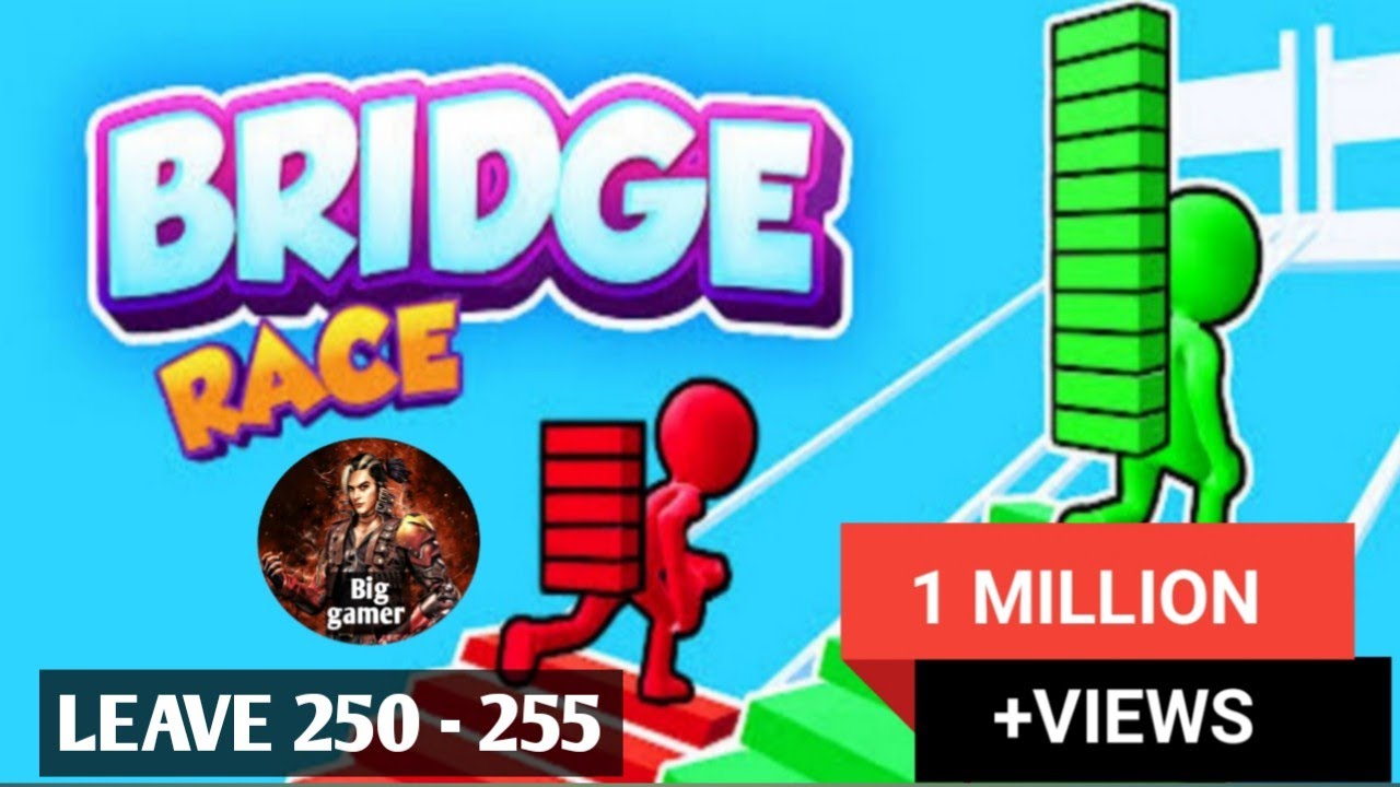 BRIDGE RACE ANDROID GAME LEVEL 250 to 255 - YouTube
