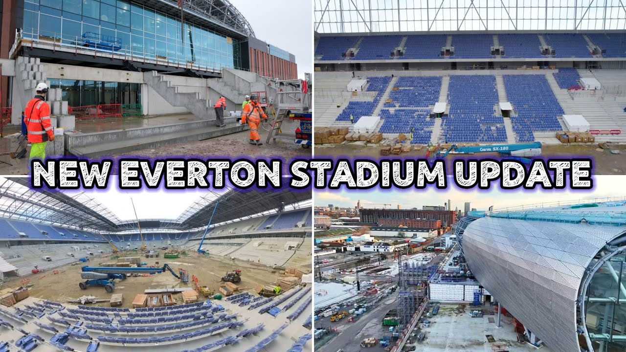 ABSOLUTELY, WORLD CLASS! New Everton Stadium Construction Update ...