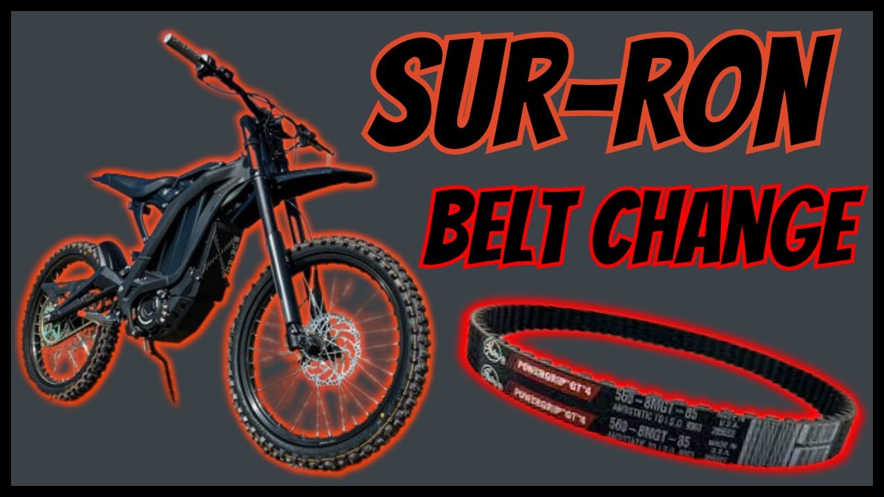 How to Change the Sur-Ron X Primary Belt | Sur-Ron Belt Replacment ...