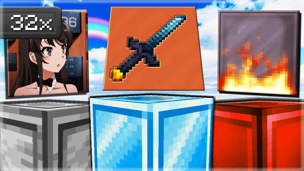 The 3 New BEST 32x Bedwars Texture Packs | 1.8.9 + FPS Boost - YouTube