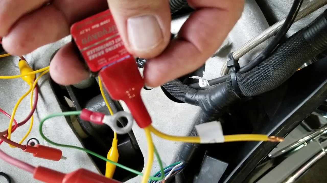 Victory Vision motorcycle installation of Kuryakyn 908 Pulsating Brake ...