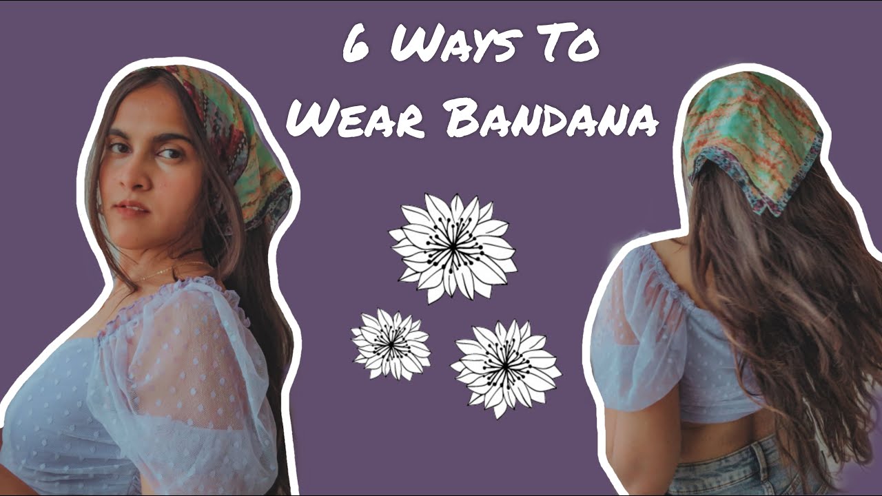 6 Ways to Style Bandana - YouTube