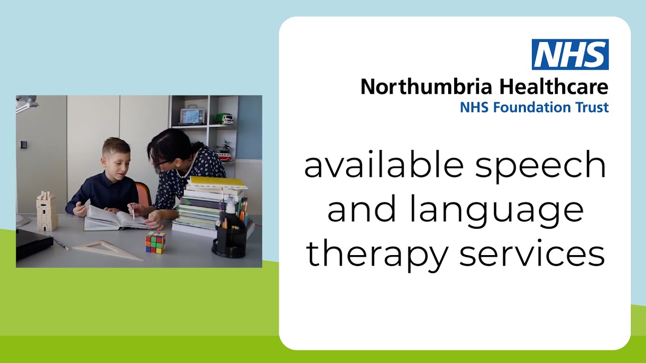 Speech and Language Therapy at Northumbria Healthcare - YouTube