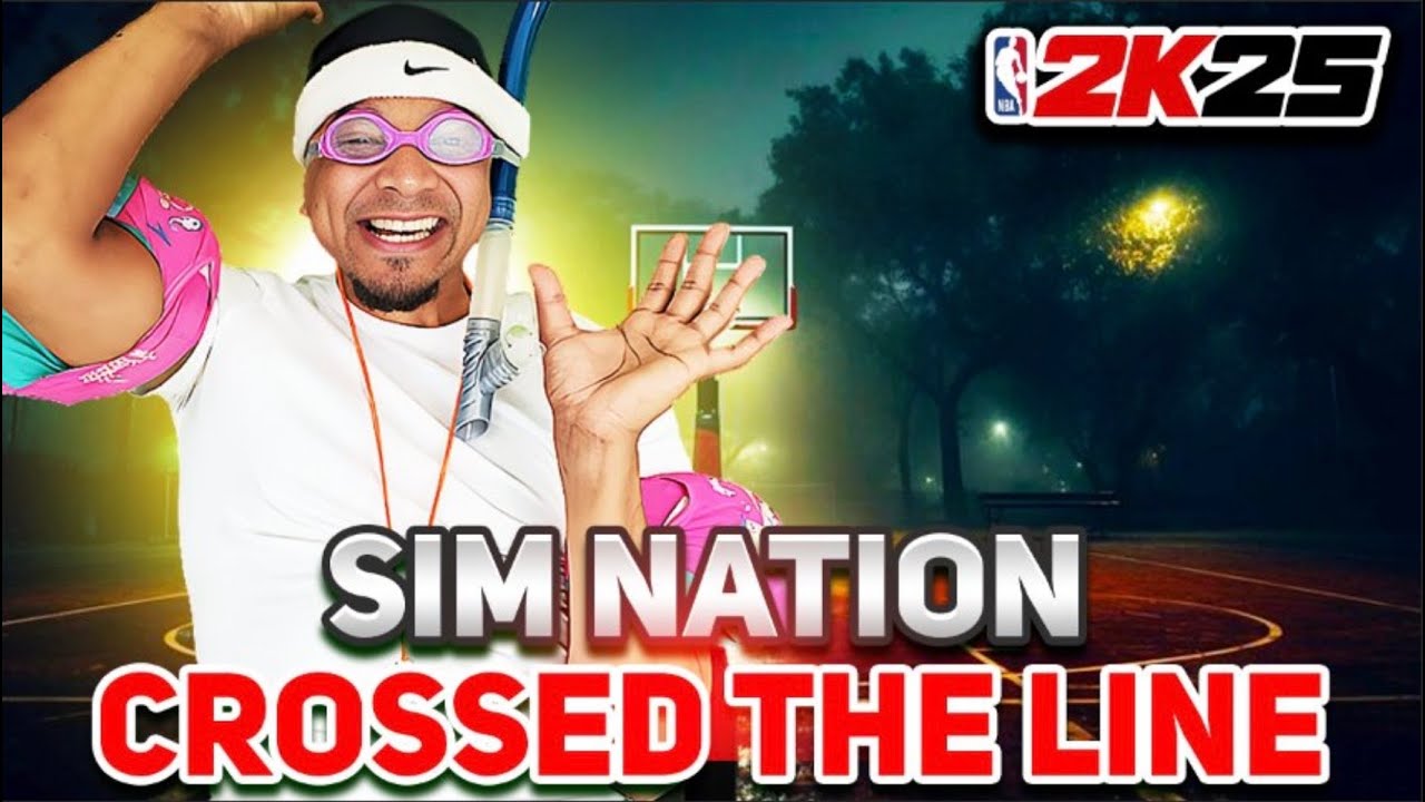 SIM NATION off to a bad start for nba2k25!! - YouTube
